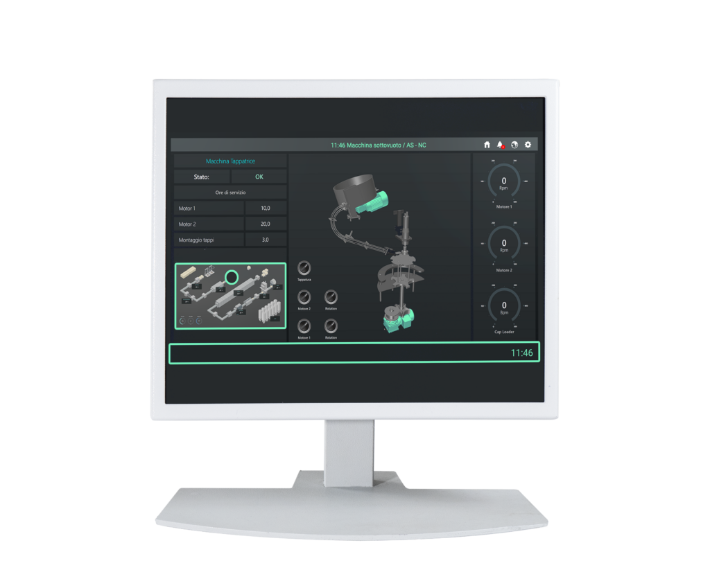 Monitor Linea Chassis 17″-19″ – Panel PC & Digital Signage von Iris-Display