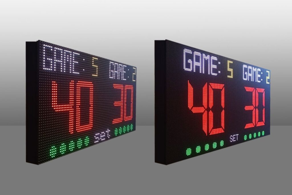 SMART PADEL – Segnapunti Automatico – Panel PC & Digital Signage von Iris-Display