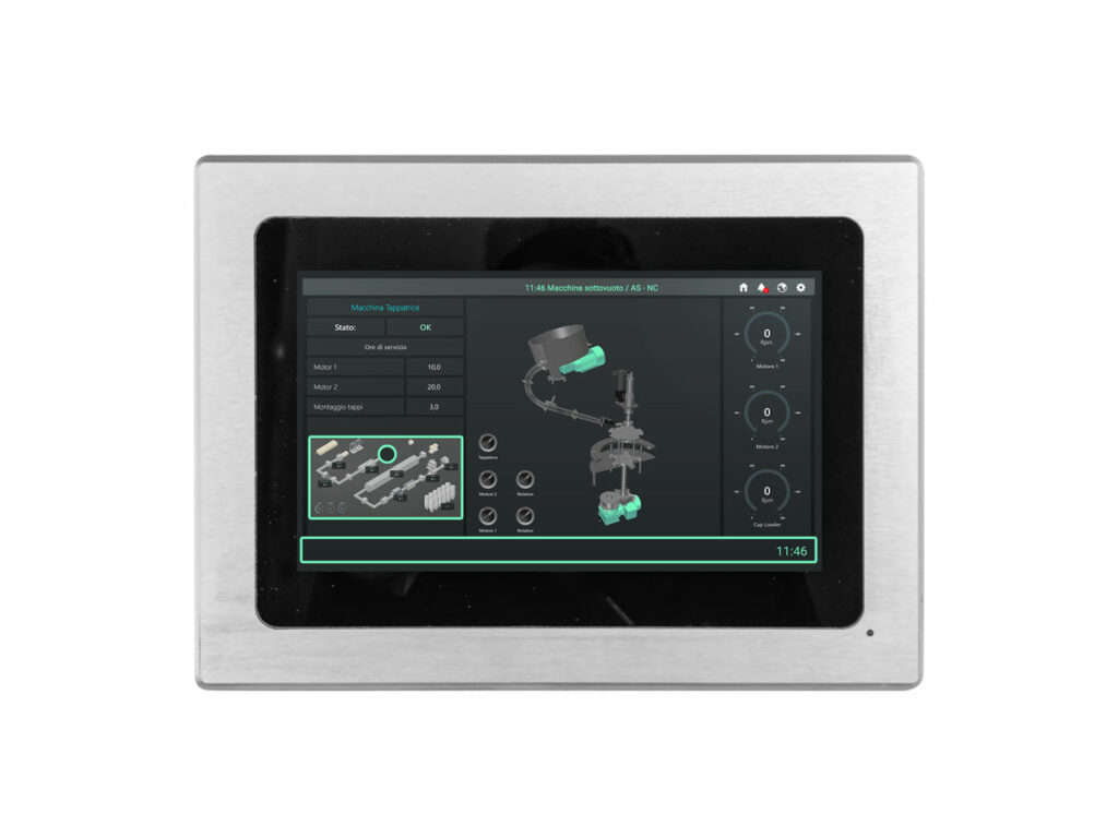 7″ Panel Pc Linea Lizard – Panel PC & Digital Signage von Iris-Display